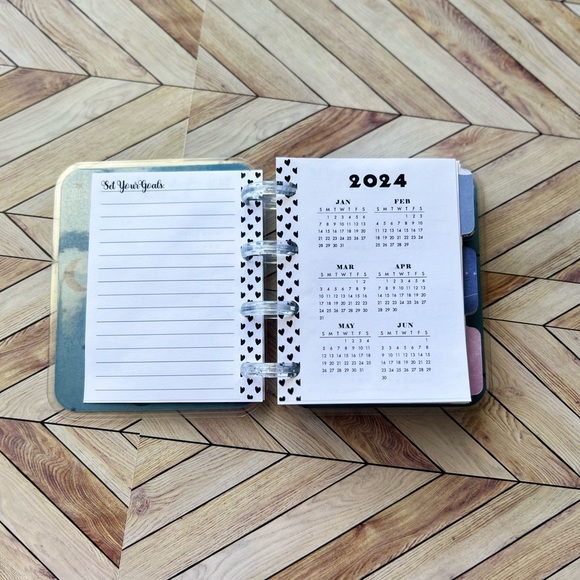 Hand Crafted | Office | Happy Planner Micro Notes Undated Monthly And ...